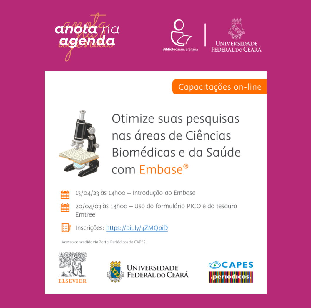 Cursos: Otimize suas pesquisas na área de Ciências Biomédicas e da ...